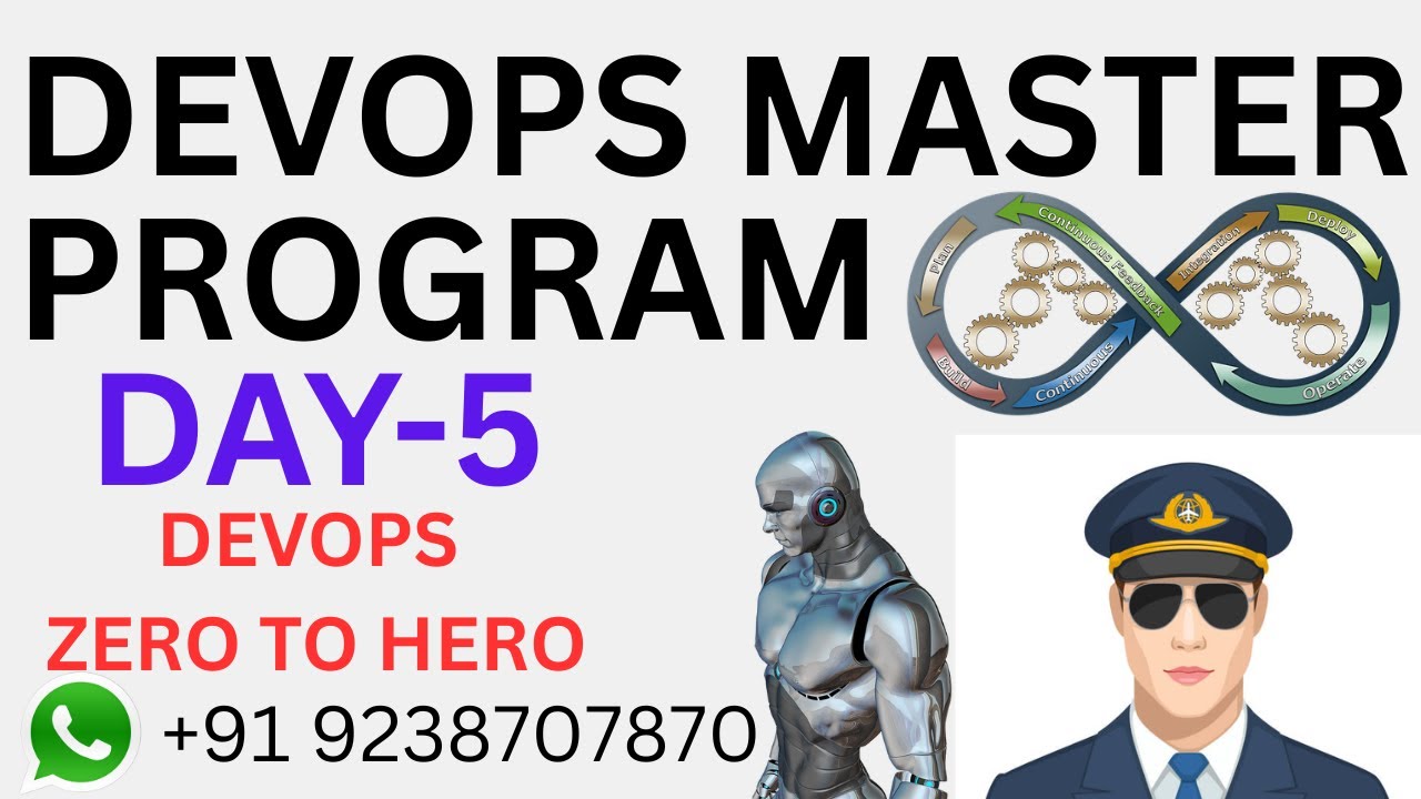 DEVOPS ZERO TO HERO DAY-5 IN ENGLISH | LINUX LREANING GUIDE#devops #devopsmasterprogram - YouTube
