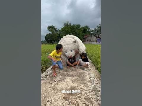 Lagi asik ngobrol bocil ff dimakan can macanan - YouTube