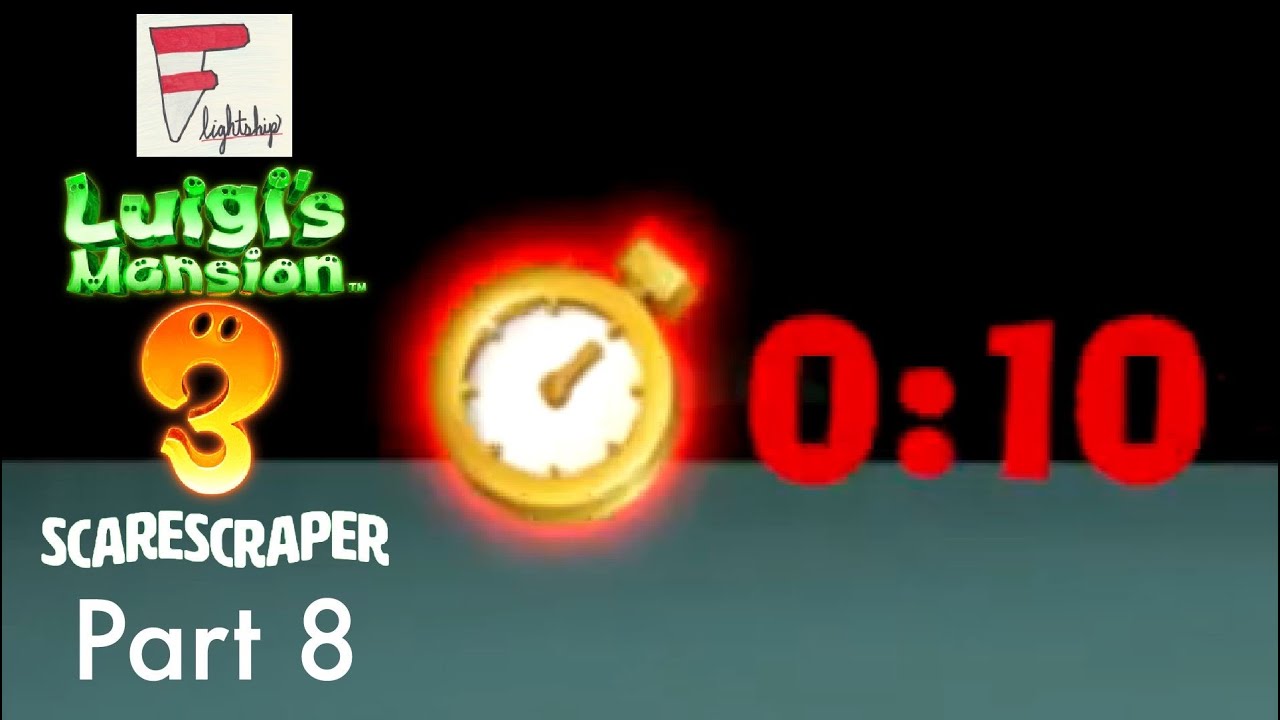 Luigi's mansion 3 ScareScraper part 8: Laughing in the Face of Death ...