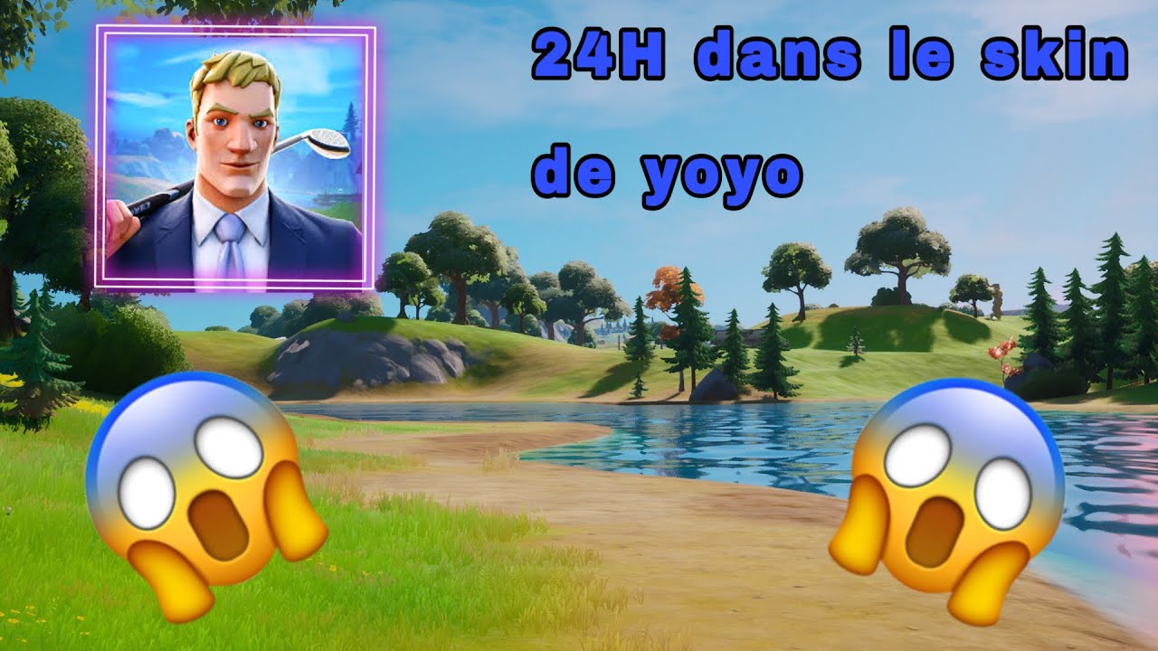 24 HEURE DANS LE SKIN DE YOYO - YouTube