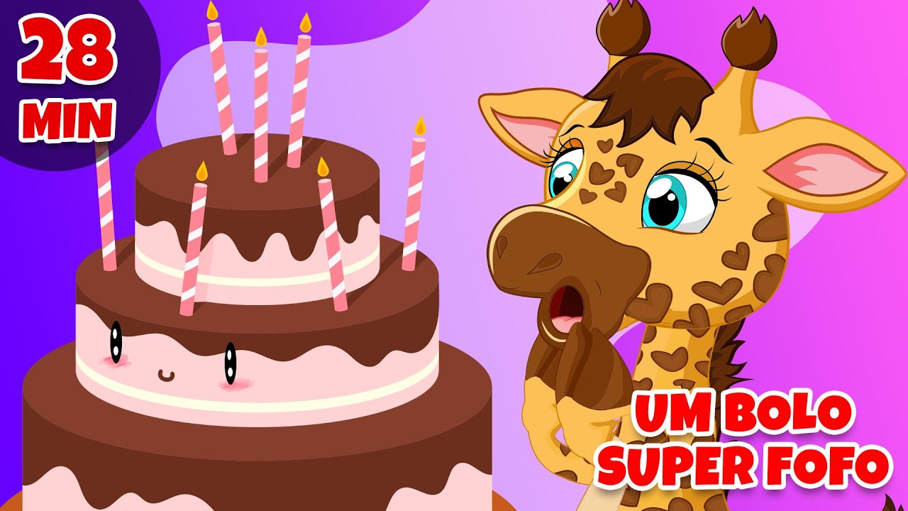 Um bolo super fofo - Giramille 28 min | Desenho Animado Musical - YouTube