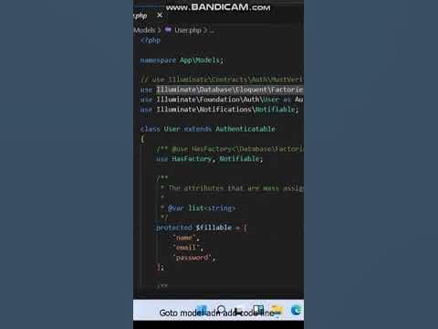 How to change primary key through model in laravel #shorts - YouTube