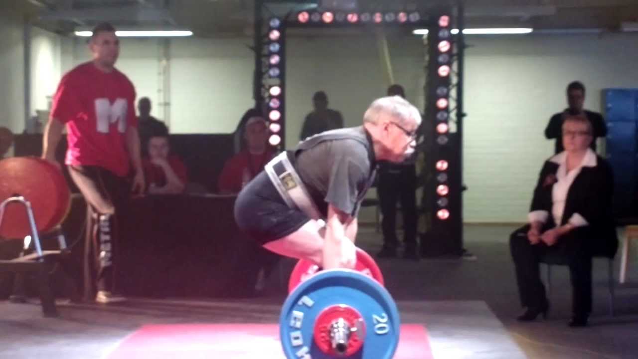 WPC Powerlifting Finish Open 2013 and the 74 years young lifter:) - YouTube