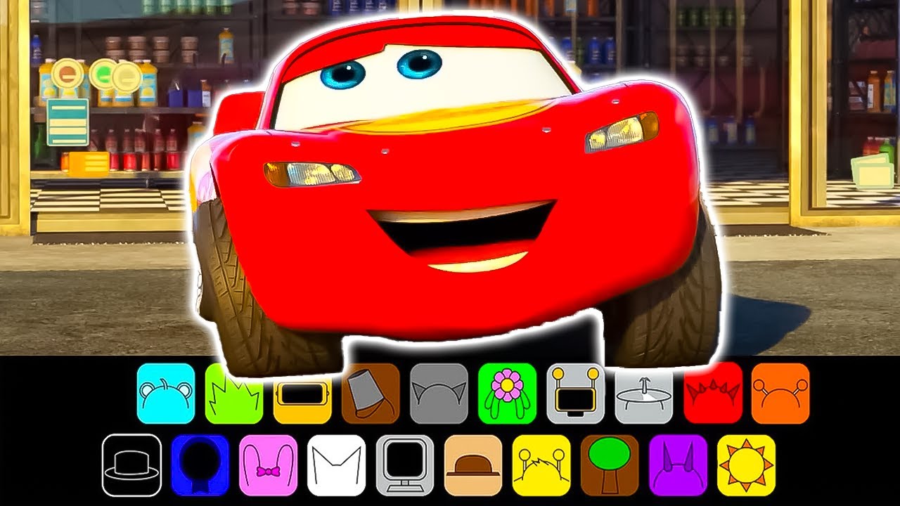 Lightning McQueen ⚡ Disney Disney Pixar Cars | Pixar Cartoon Funny ...