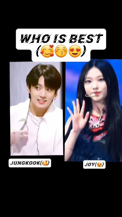Jungkook and Joy - YouTube