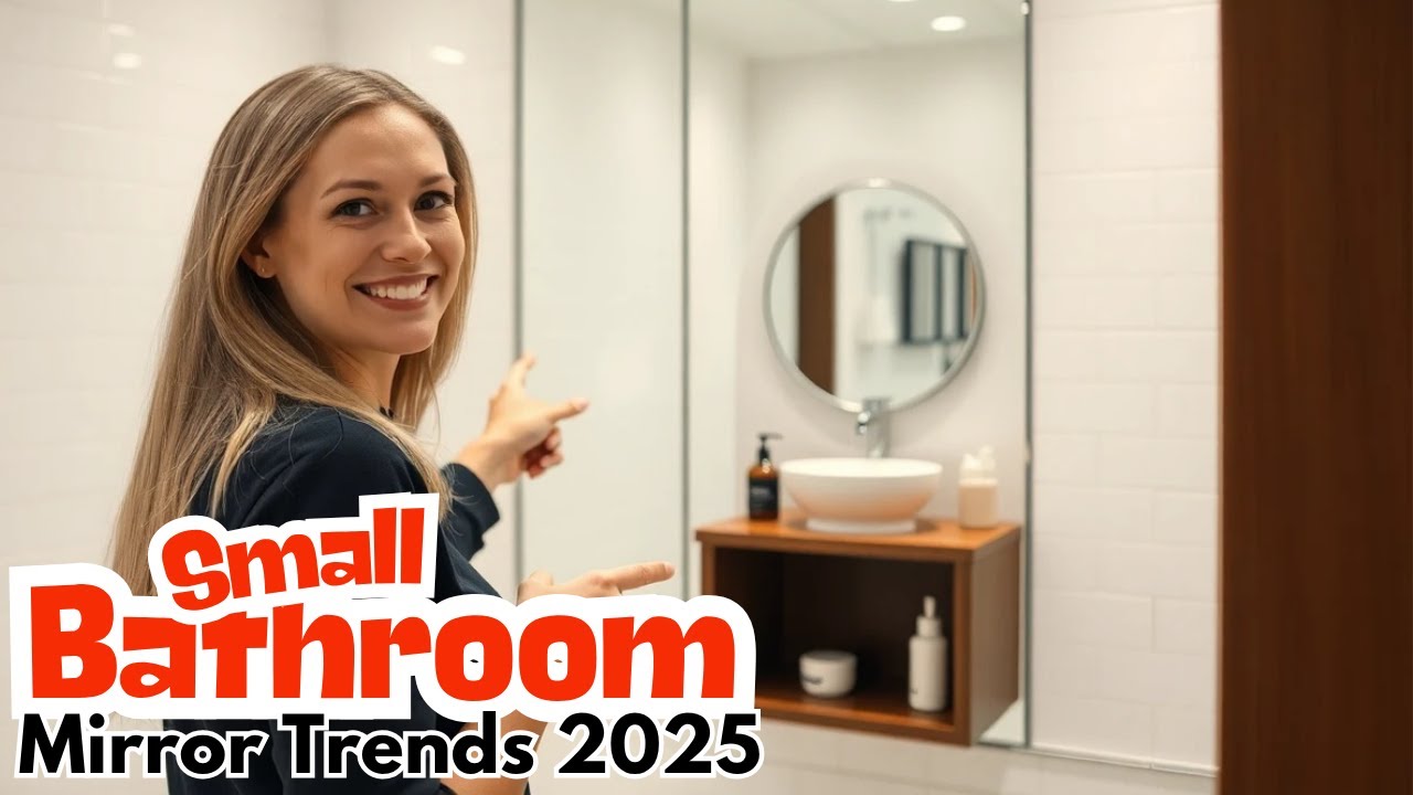 Small Bathroom Mirror Trends 2025 | Stylish Space Saving Mirrors for ...