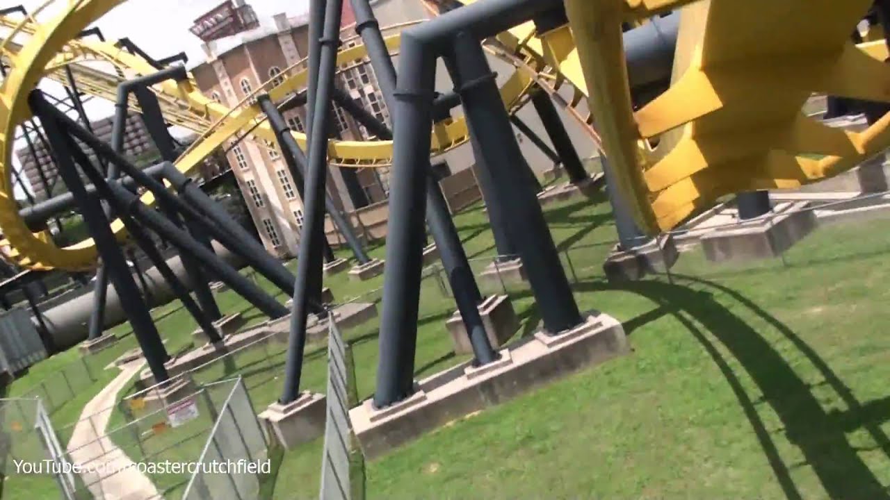 Batman The Ride (HD POV) Six Flags Over Texas - YouTube
