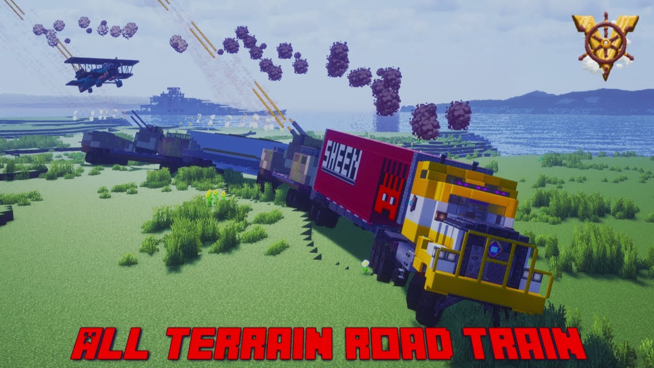 Valkyrien Skies/Trackwork | ALL TERRAIN ROAD TRAIN - YouTube