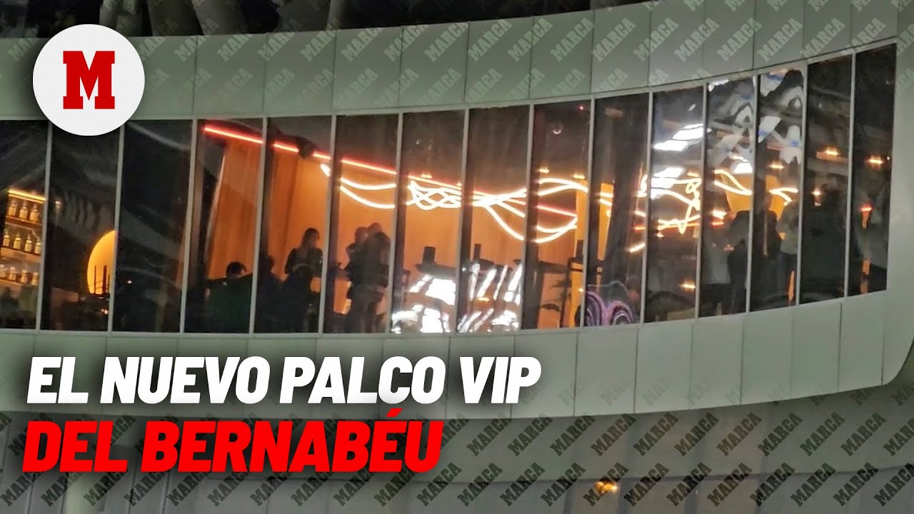 El Madrid estrena su nuevo y lujoso palco VIP en el Bernabéu I MARCA ...