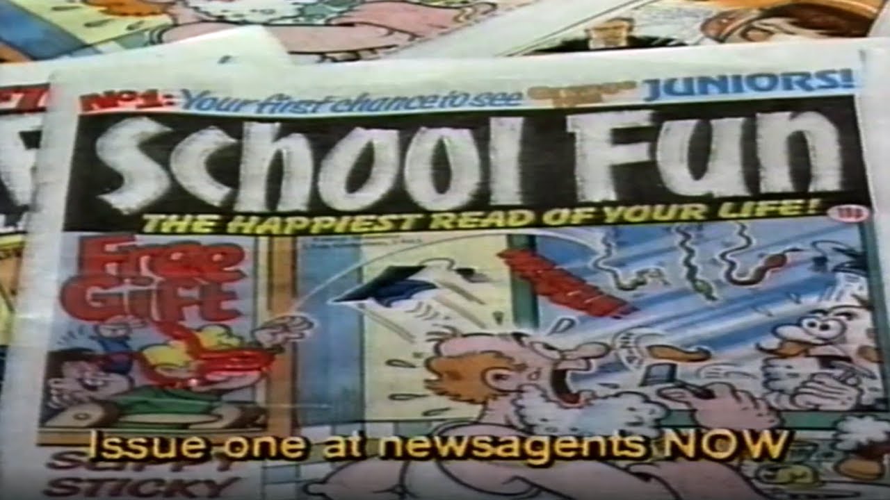 SCHOOL FUN No 1 (1983) - Comic Book - TV Ad - YouTube