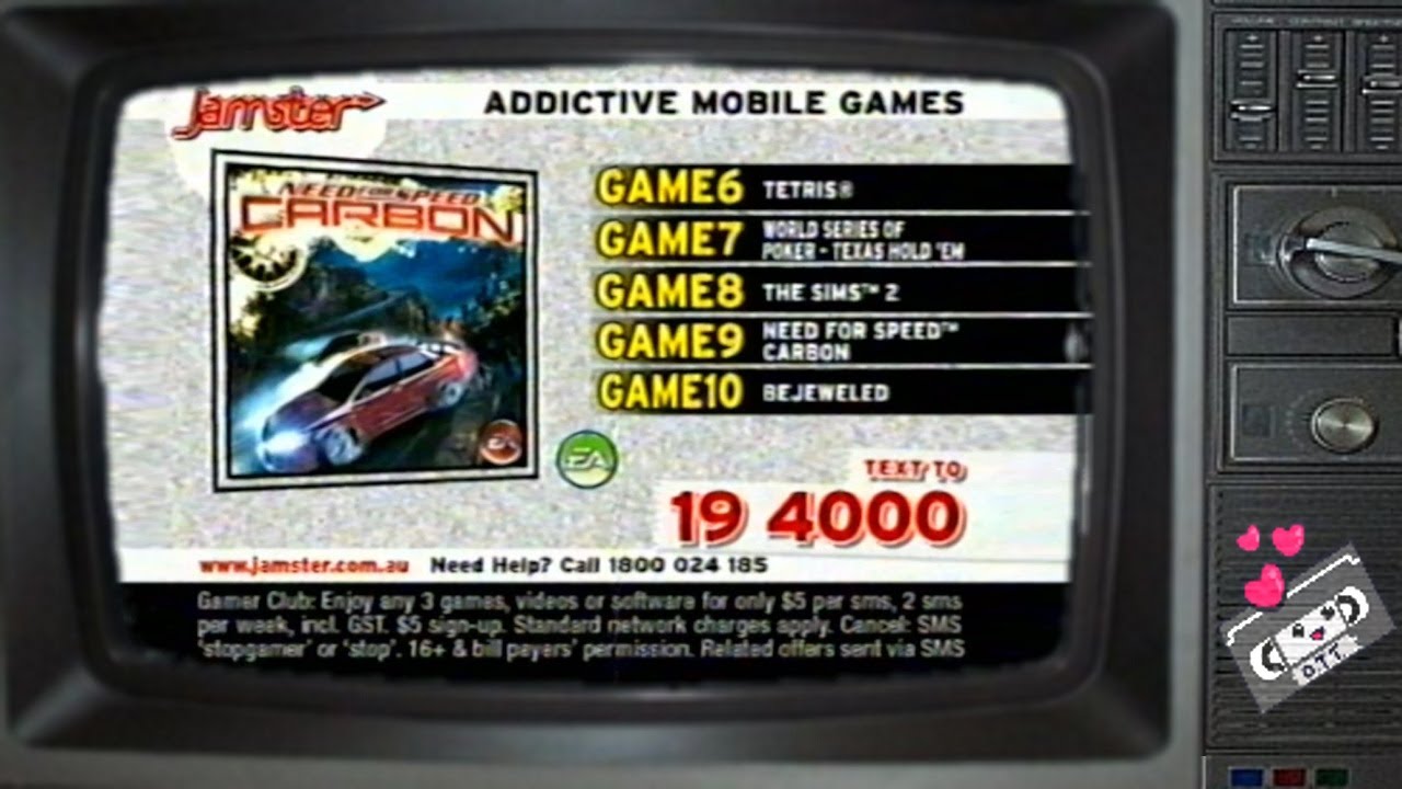 Jamster Gamer Club Commercial 2007 - YouTube