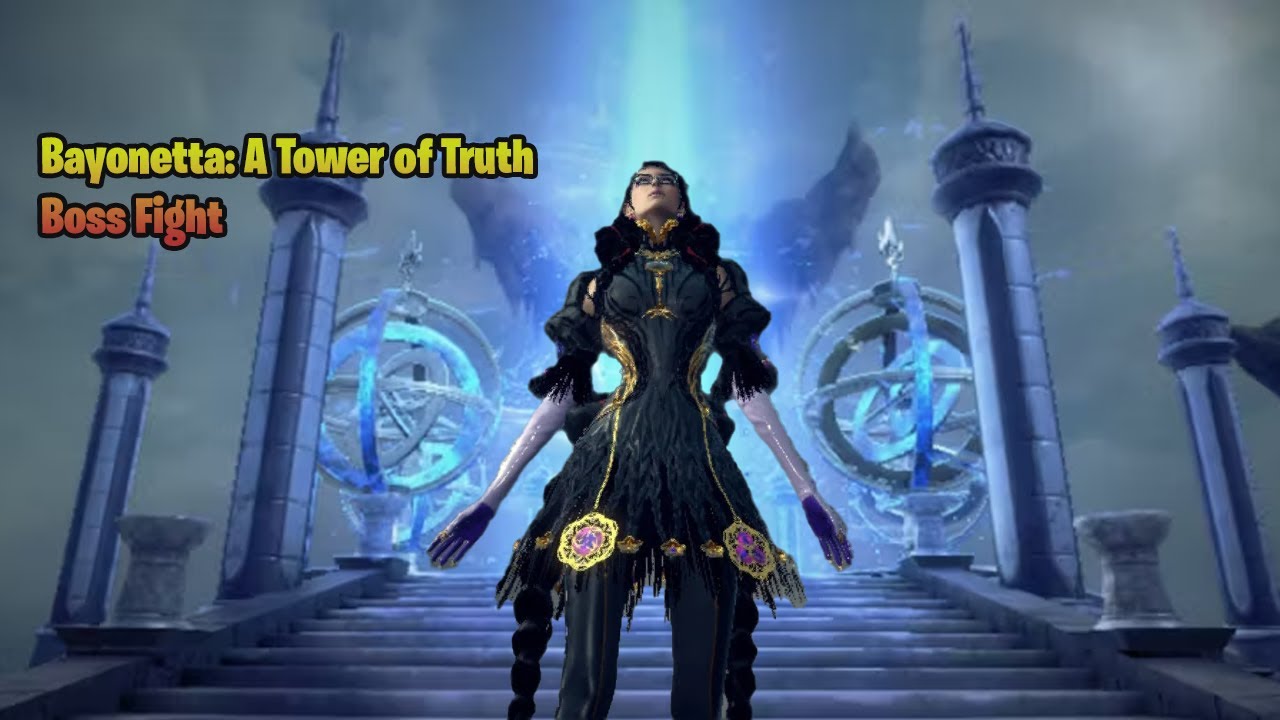 Bayonetta: A Tower of Truth Boss Fight | Chapter 15 Gameplay - YouTube