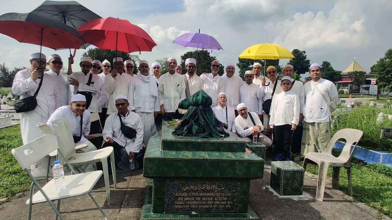 Ziarah Habib Muhamad Bin Salim Alatas, Habib Abbas Bin Muhamad Assegaf ...
