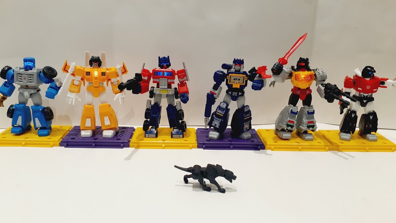 Blokees Transformers Beachcomber Shining Version Review - YouTube