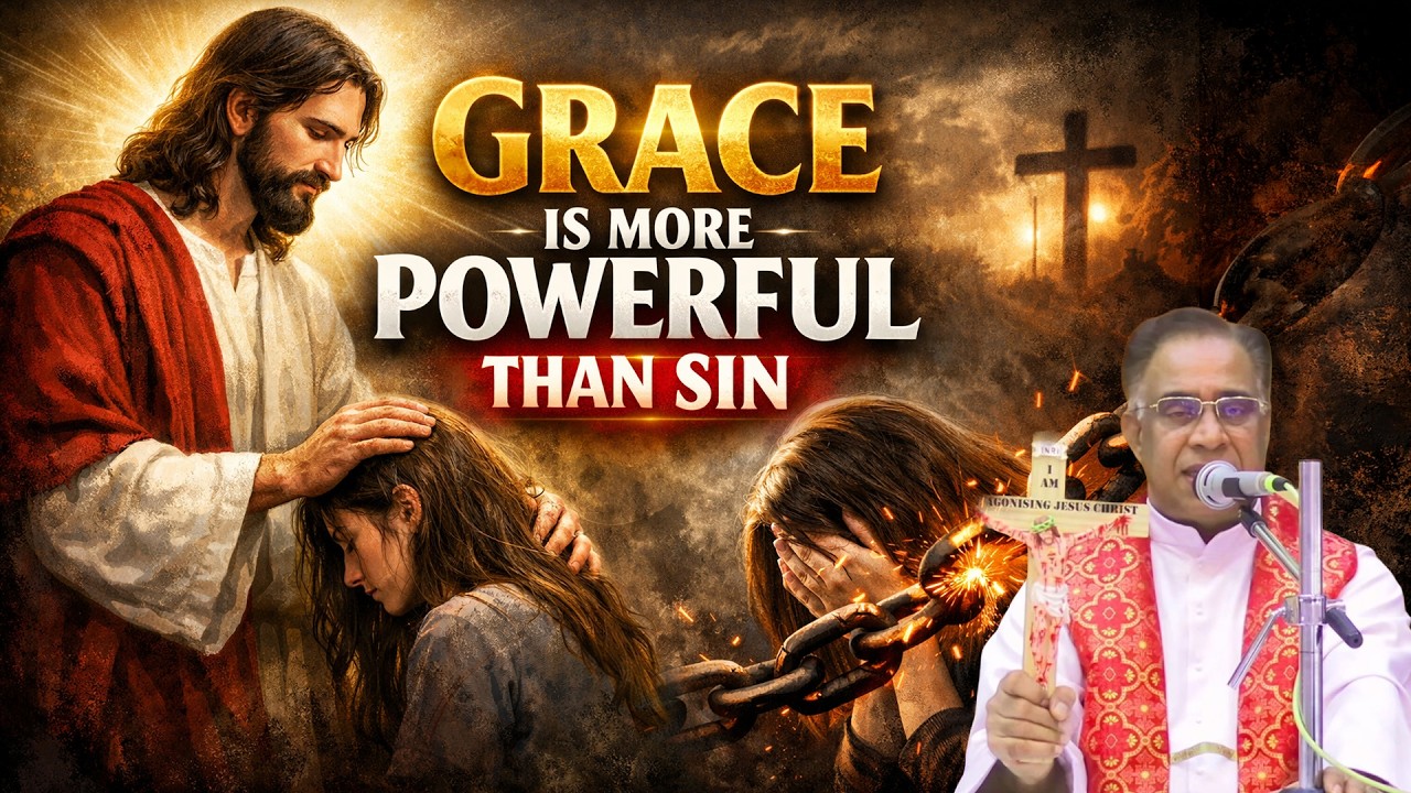 Grace Is More Powerful Than Sin | Dr. John Jose Vettiyankal VC - YouTube