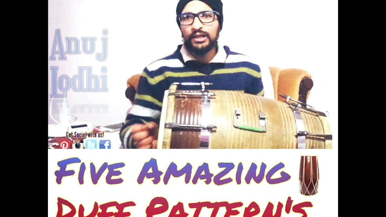 How To Play Dhokak |5 DUFF Pattern's | Dholak Tutorial - YouTube