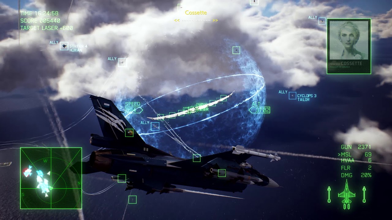 Ace Combat 7 "Daredevil" Early Version - YouTube