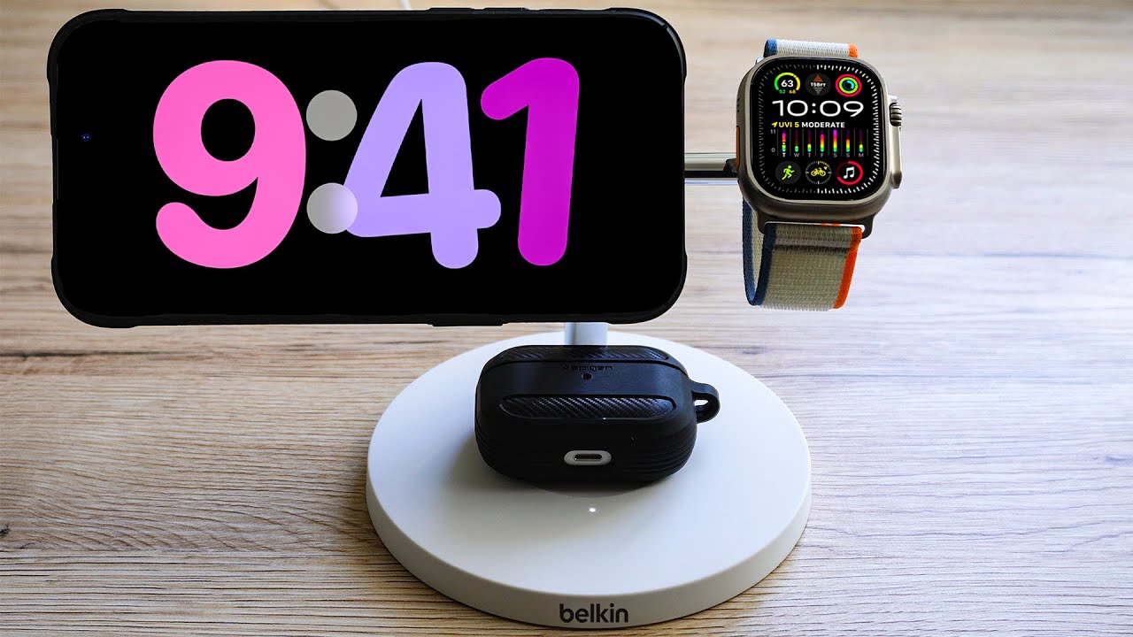 Belkin MagSafe 3 In 1 Wireless Charger Review: Fastest Wireless ...
