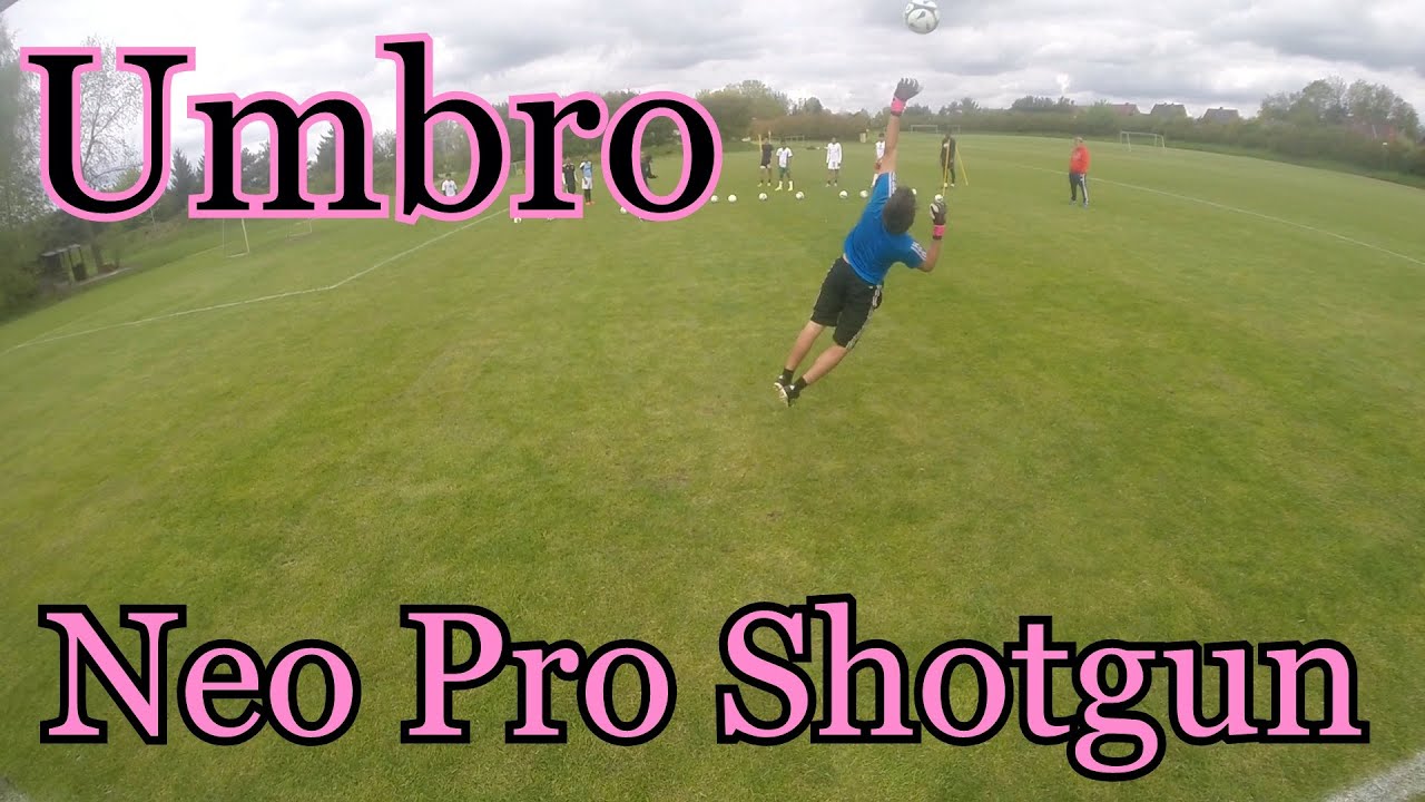 Goalkeeper Glove Review: Umbro Neo Pro Shotgun - YouTube