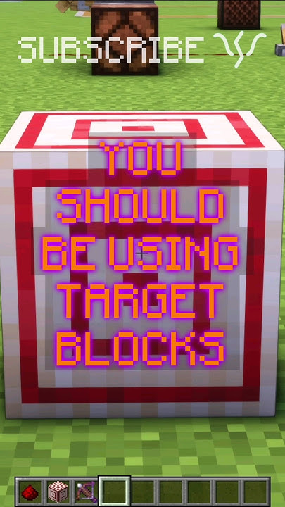 RESHAPE REDSTONE with the power of TARGET BLOCKS! | Redstone with PsiVolt #minecraft #redstone ...