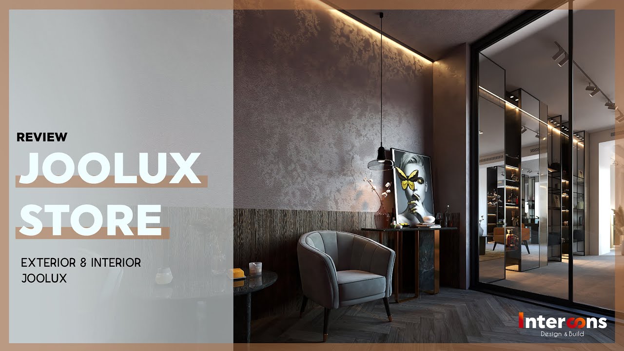 THIẾT KẾ JOOLUX STORE - ( VRAY 5 )| by Intercons Corp - YouTube