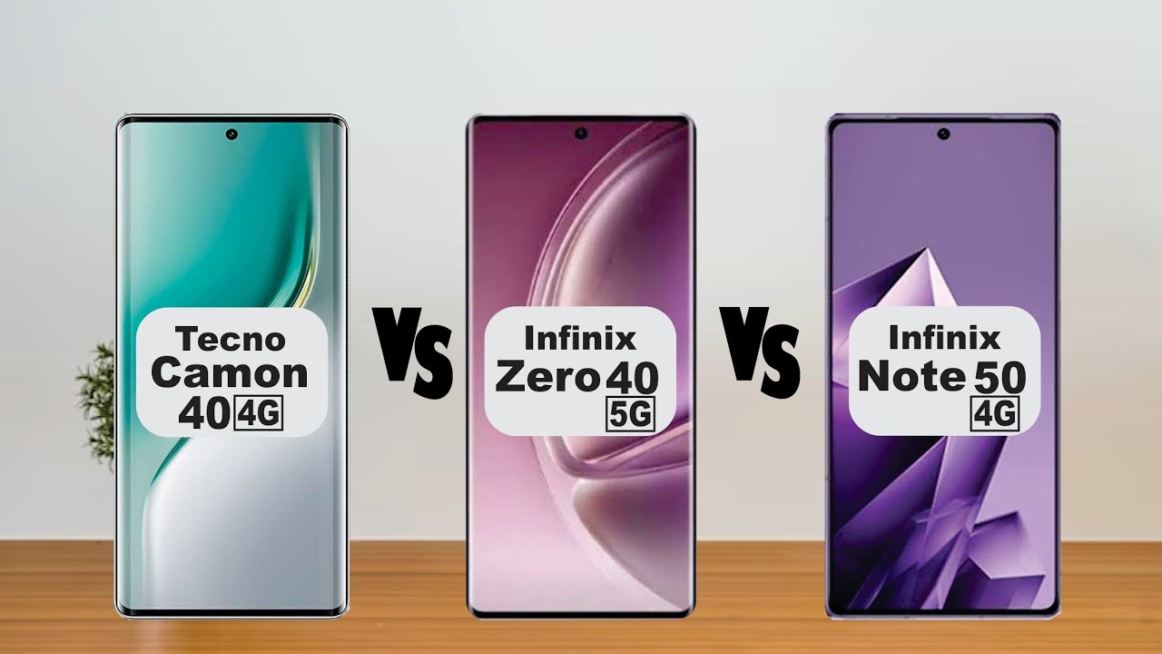 Comparing the latest Smartphones from Transsion 🔥 - YouTube