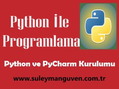 0-Python ve PyCharm Kurulumu - YouTube