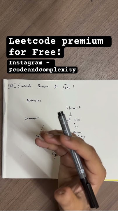 Leetcode premium for free - YouTube