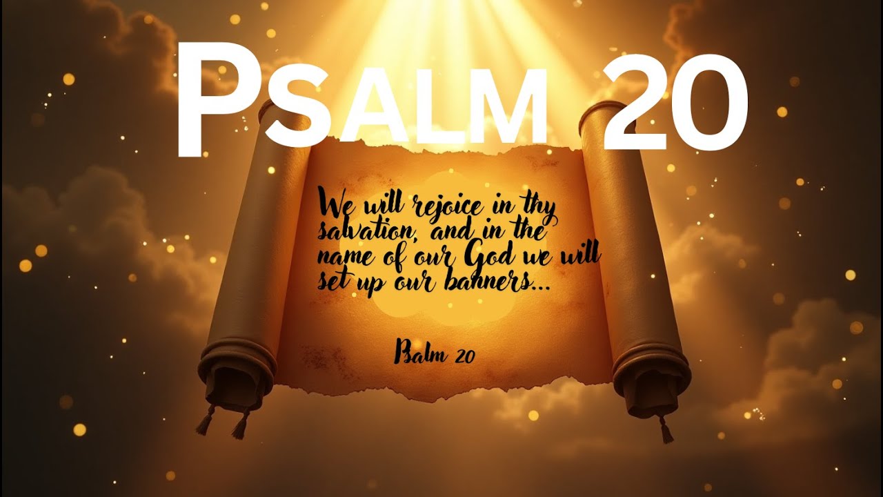 Psalm 20 KJV | Calming Bible Narration with Soft Piano, Birdsong ...