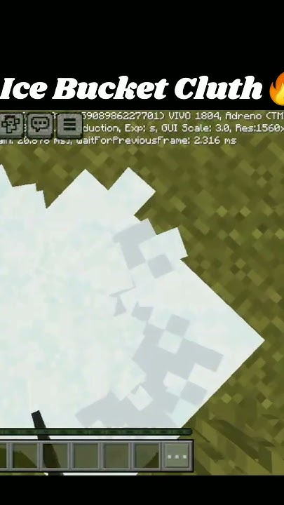 Snow Bucket Trick #minecraft #short #viralshorts #minecraft #diamond ...