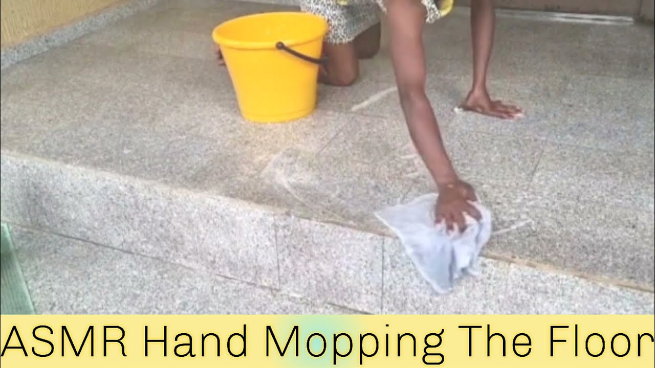 ASMR HAND MOPPING THE FLOOR l MOPPING SOUNDS - YouTube