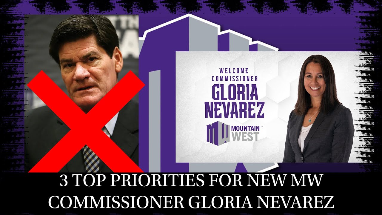 3 TOP PRIORITIES for new Mountain West Commissioner Gloria Nevarez ...