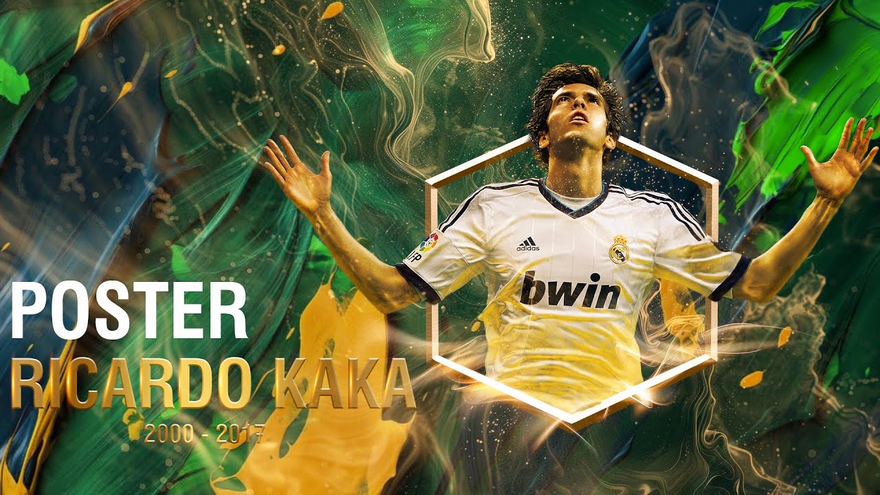 Made a Poster of Ricardo Kaká in Photoshop - YouTube
