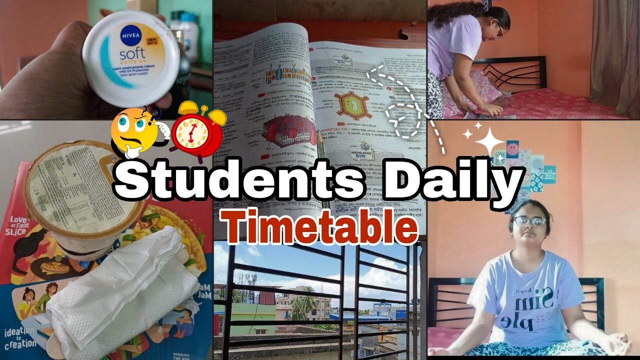 ⚡Student’s Full Day Routine (Morning to Night)📚 | Study Timetable ...
