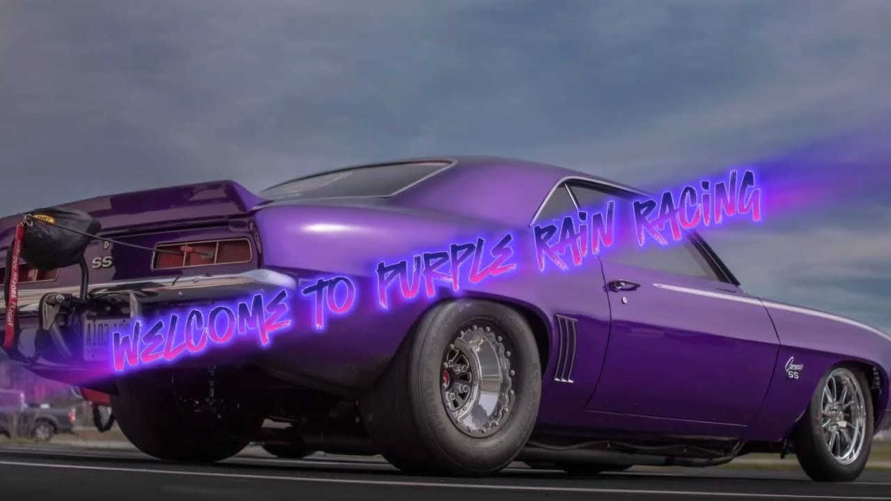 Purple Rain Racing youtube channel Intro. - YouTube