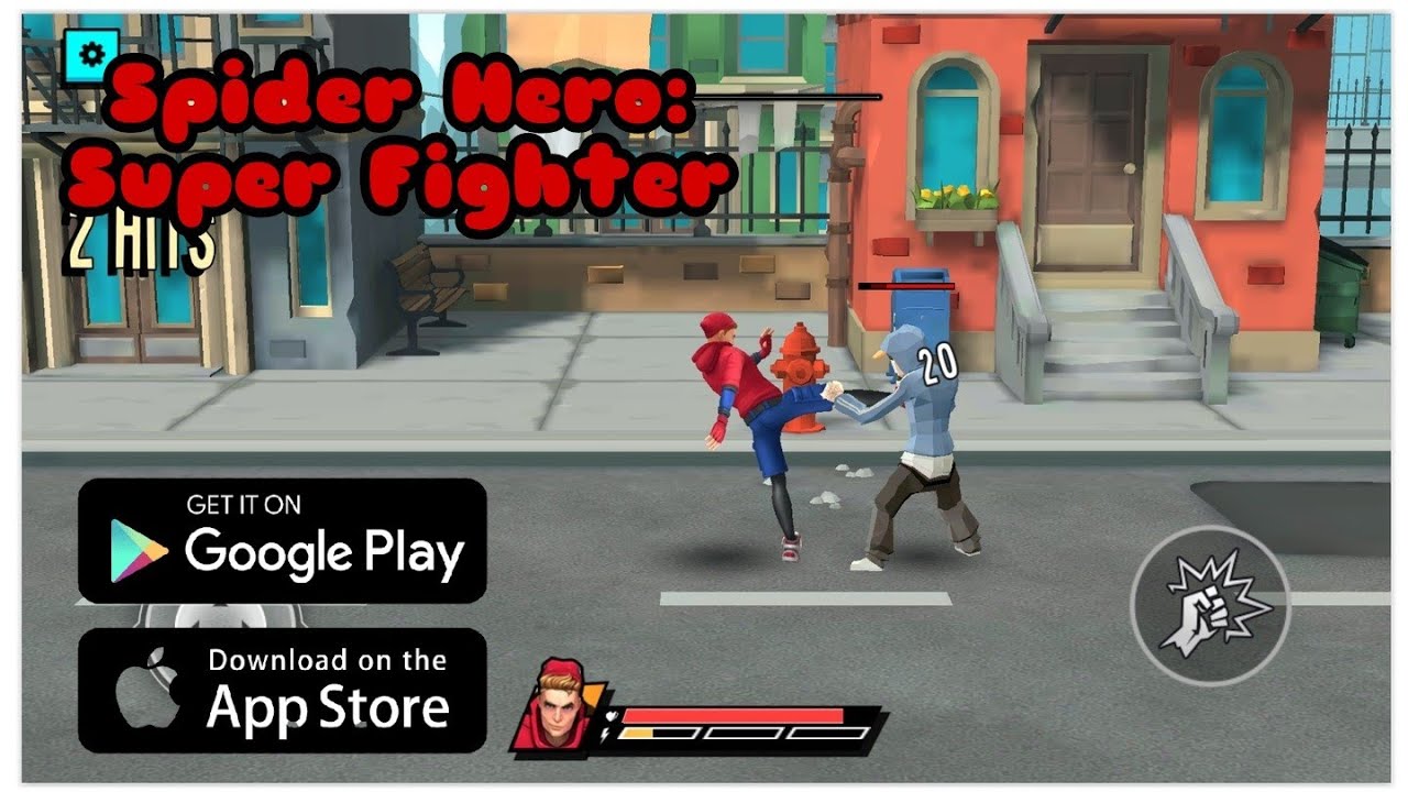 Spider Hero: Super Fighter Android Gameplay/Um Parente Distante do Homem Aranha? - YouTube