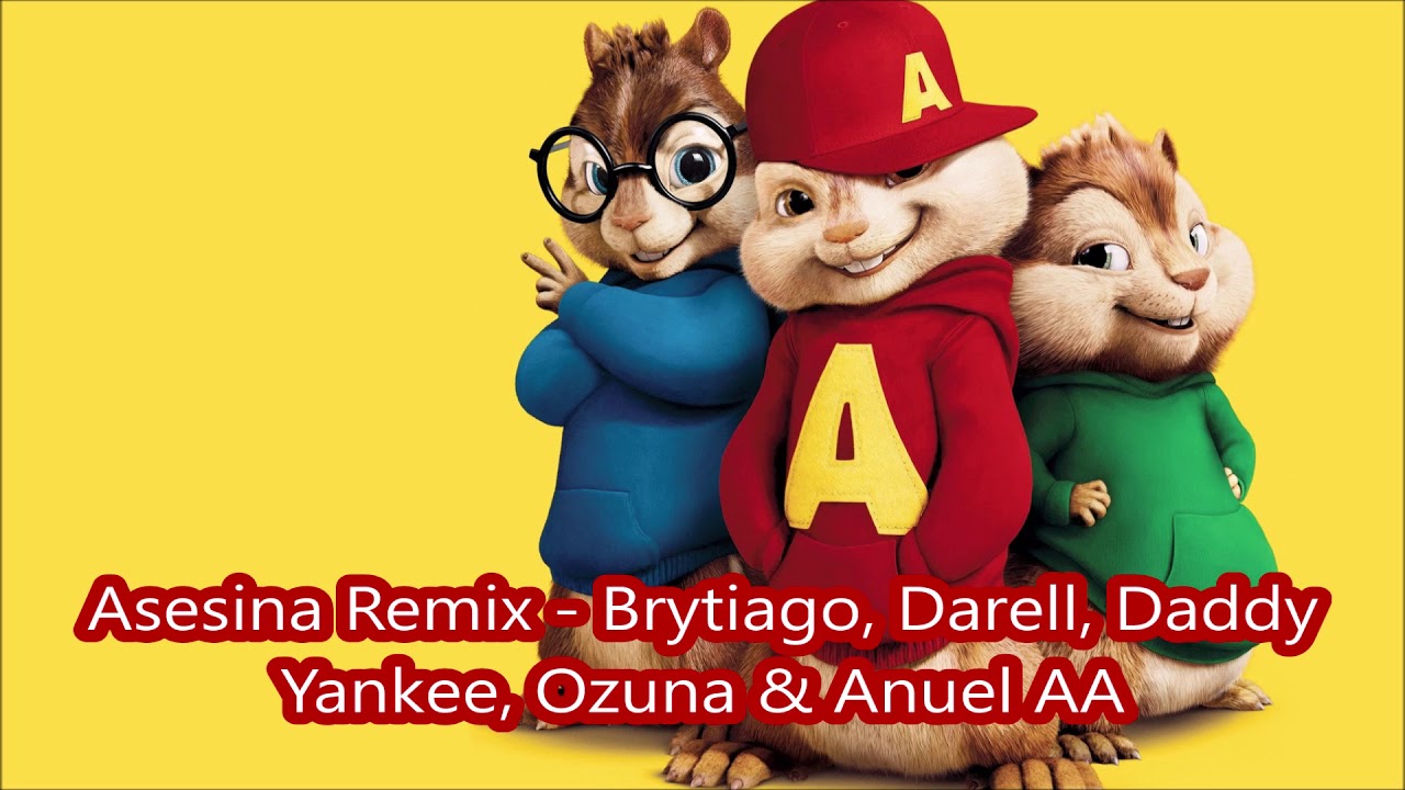 Asesina Remix Brytiago, Darell, Daddy Yankee, Ozuna & Anuel AA - Alvin ...