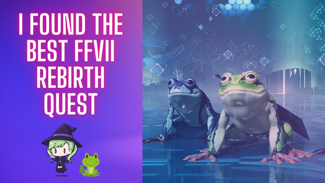 THIS is the best FFVII Rebirth quest! 🐸 🗡️ - YouTube