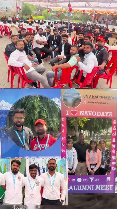 Alumini meet 2024 at jnv Kaushambi - YouTube