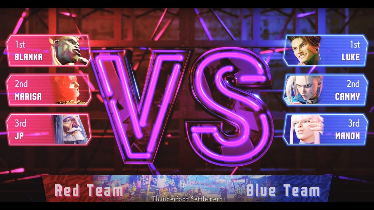 "3v3 Team Battle – Street Fighter 6: The Fight for Dominance" - YouTube