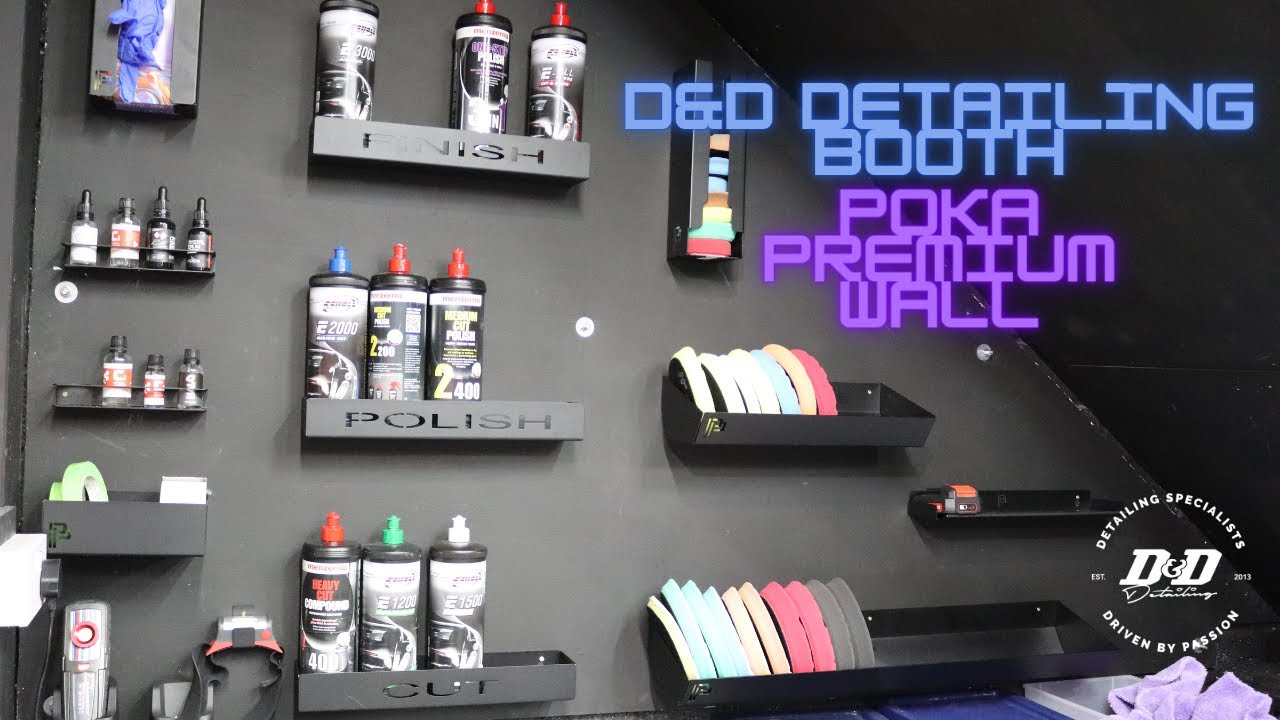 Poka Premium products in D&D Detailing Booth - YouTube