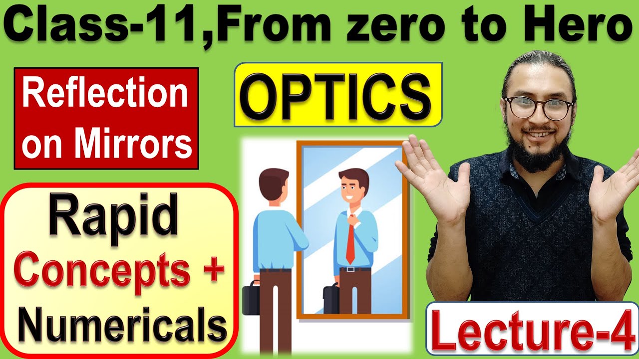 4.Grade 11 Optics || Reflection on mirrors-4 || NEB Physics ||Watch in ...