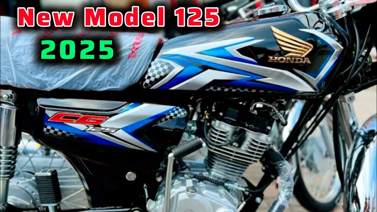 Honda 125 New Model 2025 || Honda CG 125 Model 2025@MotoBikePk - YouTube