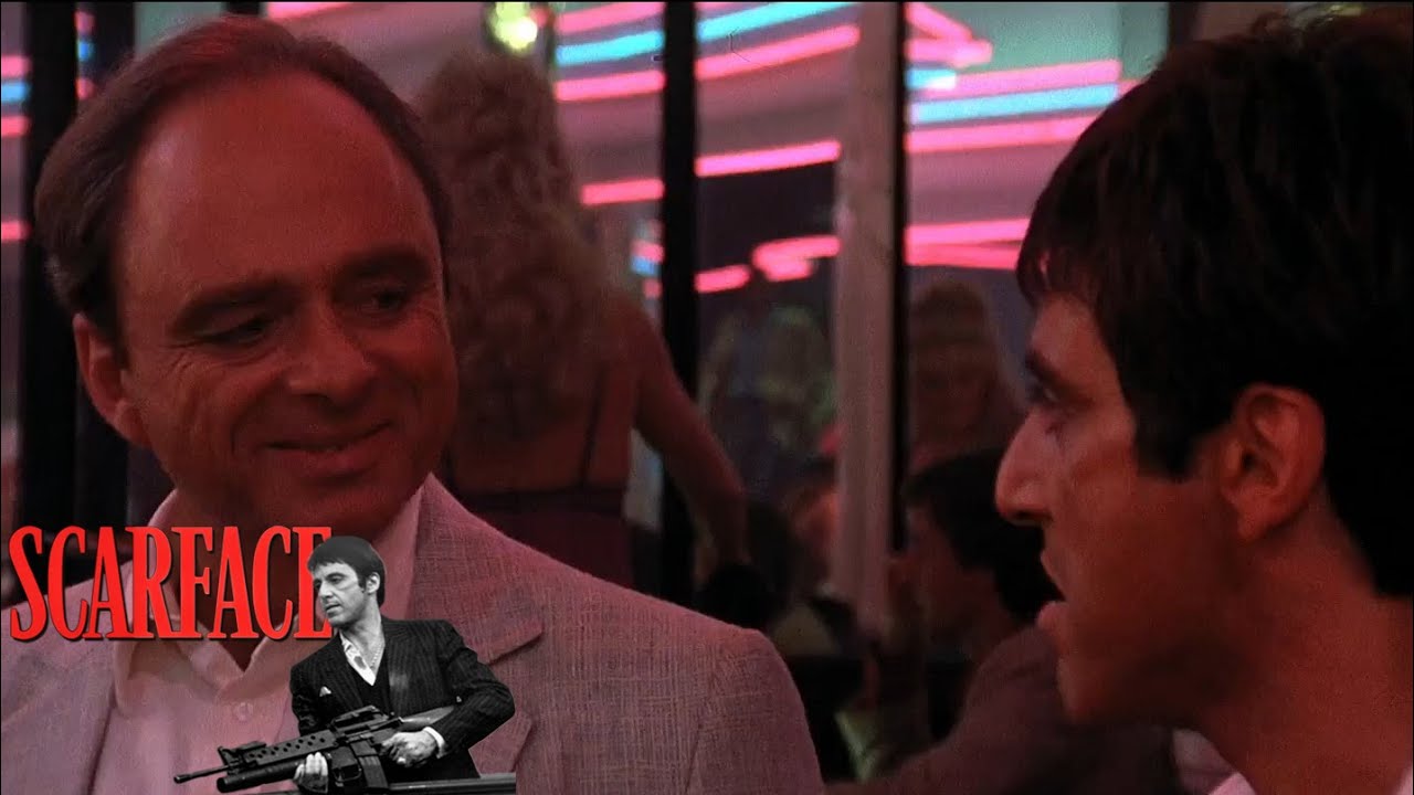 Scarface (1983): El chantaje de Bernstein (doblaje mexicano) || MHCP ...
