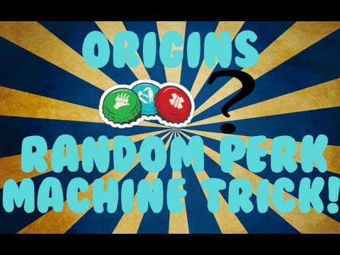 "Origins" Der Wunderfizz (Random Perk Machine) Trick! Easiest Way to ...