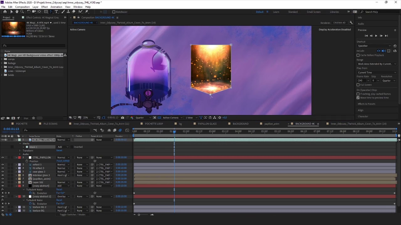 After Effects MAKING OF - Inner Odyssey - The VOID - YouTube