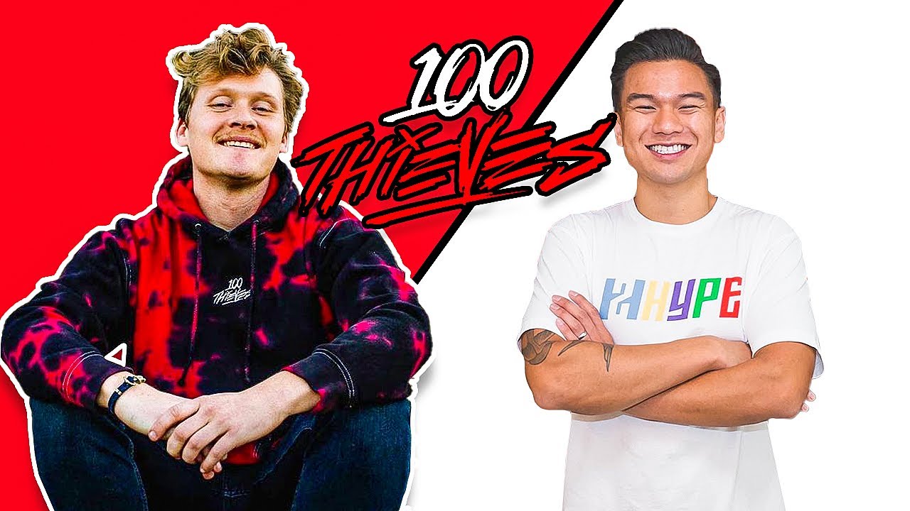 Jiedel Joins 100 Thieves Q&A! 2Hype x 100T - YouTube