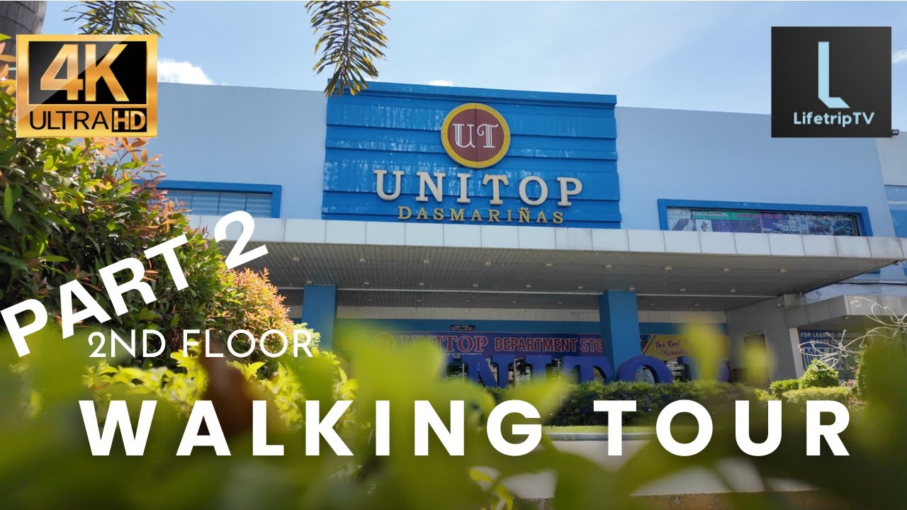 PART 2 - 2ND floor Unitop Mall Dasmariñas | 2024 | Walking Tour - YouTube