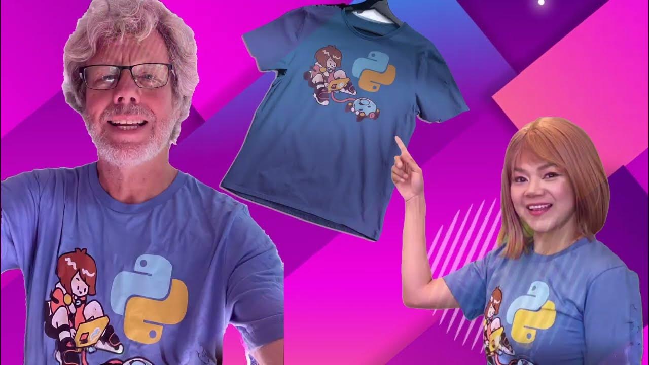 Guido van Rossum, creator of the Python. Celebrating reaching 1 billion ...