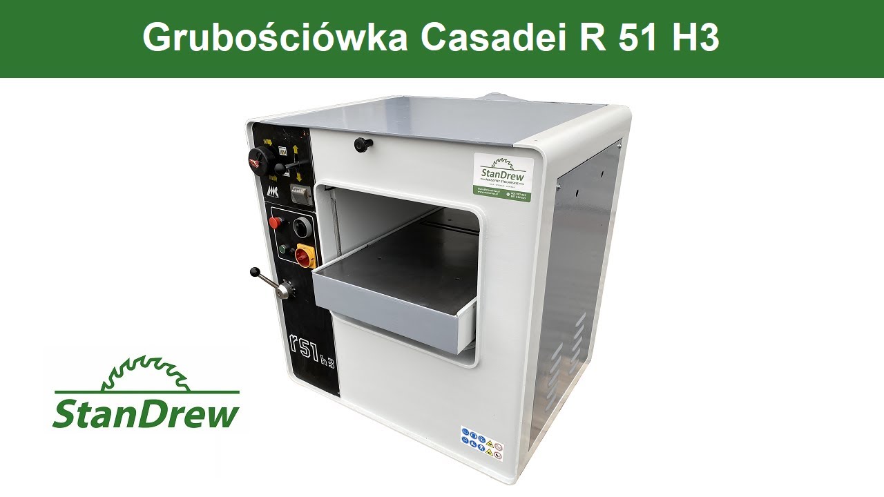 Grubościówka Casadei R 51 H3 - StanDrew maszyny stolarskie [Work of ...